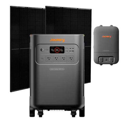 Jackery Explorer 5000 Plus + Solar panel 410w x 4 + Smart Transfer Swi ...