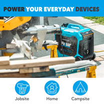 Pulsar 5000-Watt Dual Fuel Inverter Generator with Remote Start and CO ...