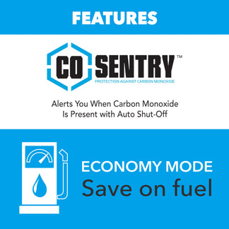 Pulsar 5000-Watt Dual Fuel Inverter Generator with Remote Start and CO ...