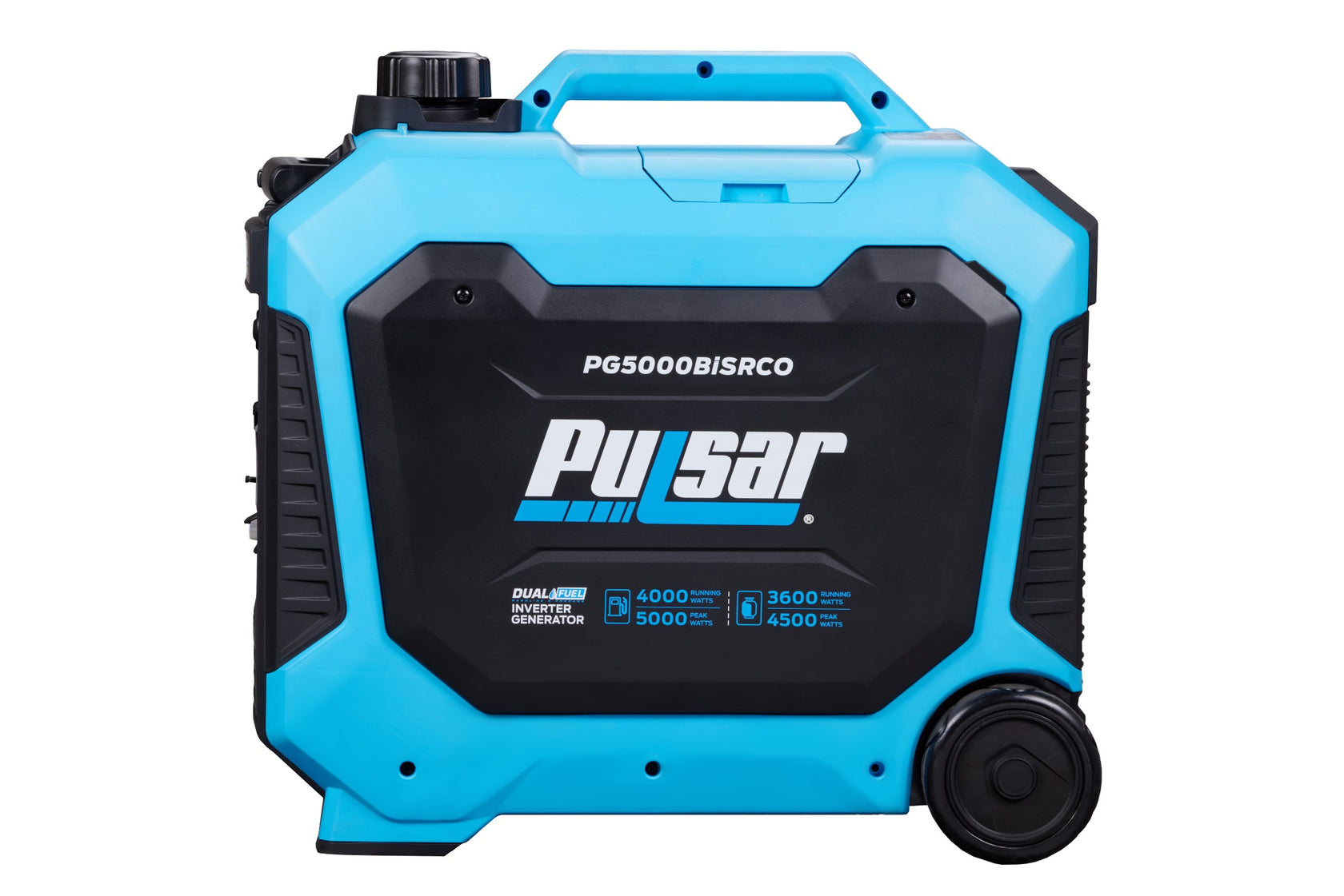 Pulsar 5000-Watt Dual Fuel Inverter Generator with Remote Start and CO ...